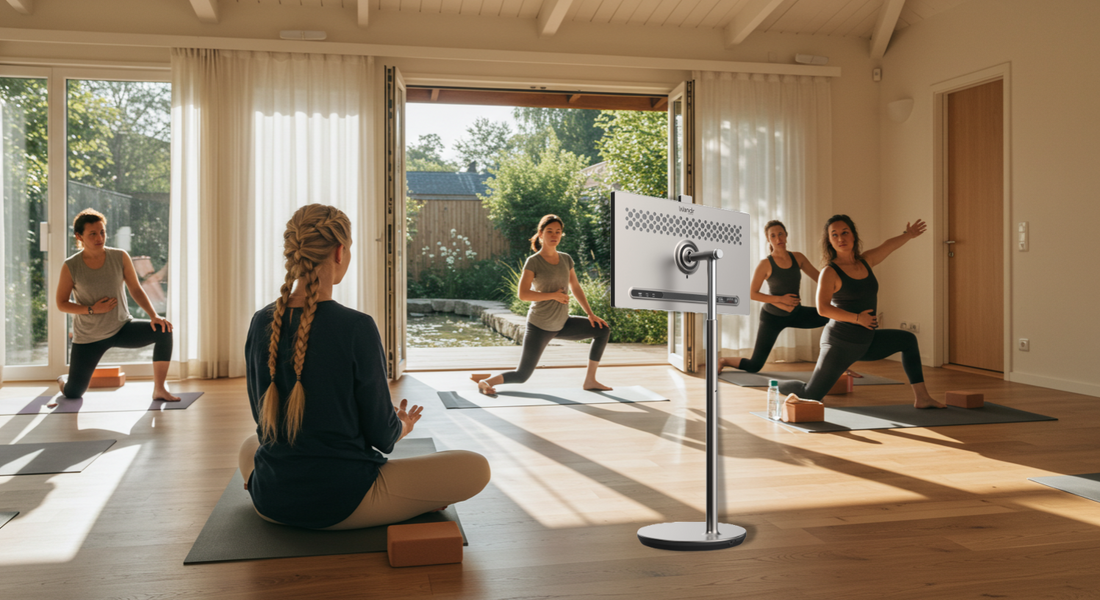 How to Select the Best Portable Screen for Yoga, Fitness, Meditation a